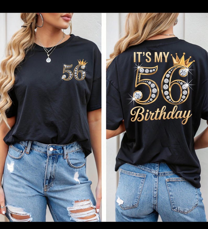It's My 56th Birthday Queen PNG , 56 Years Old Shoes Crown Diamond Png ...