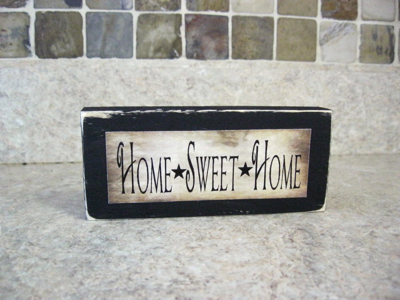 Four Different Sayings Country Primitive Distressed Sign Shelf | Etsy