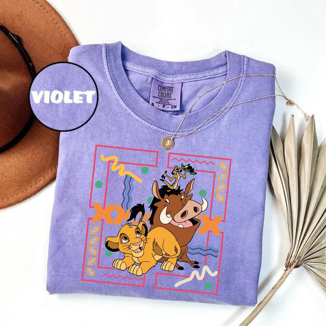 Disney Animal Kingdom Shirt – Comfort Colors Simba Tee, Cute Lion King ...