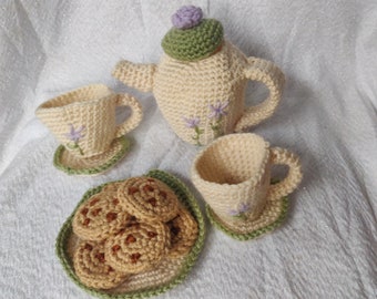 Crochet Tea Set - Etsy