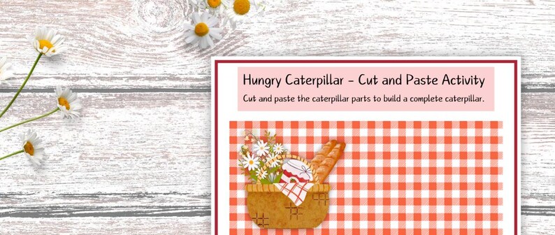 Hungry Caterpillar Cut and Paste - Fine Motor Skills Activity ...