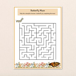 Butterfly Life Cycle Worksheets – Caterpillar Cut and Paste Science ...