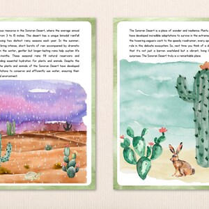 Sonoran Desert Worksheets Bundle: Science & Reading Activities ...