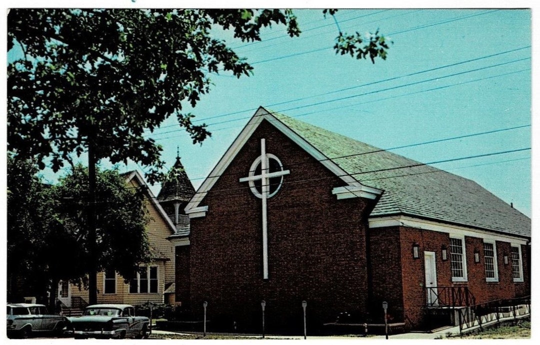1957 Rehoboth Beach Deleware Epworth Methodist Church Postcard Get ...