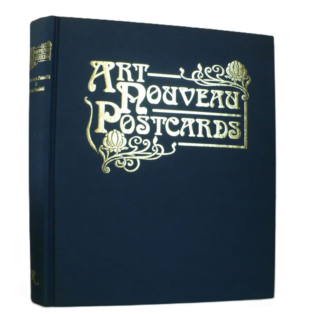 Art Nouveau Postcards by Fanelli & Godoli 1987 First English Edition - Etsy