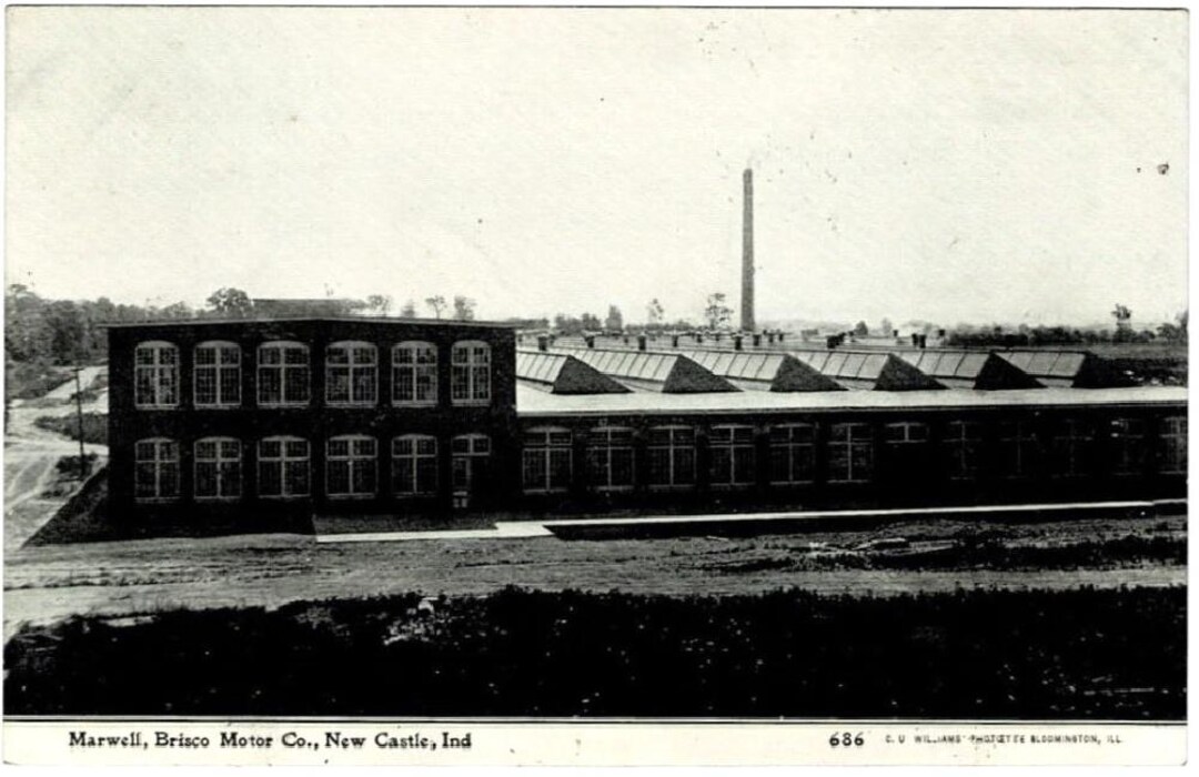 1907 Maxwell-briscoe Motor Company New Castle Indiana Vintage ...