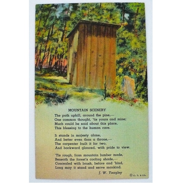 Vintage Outhouse - Etsy