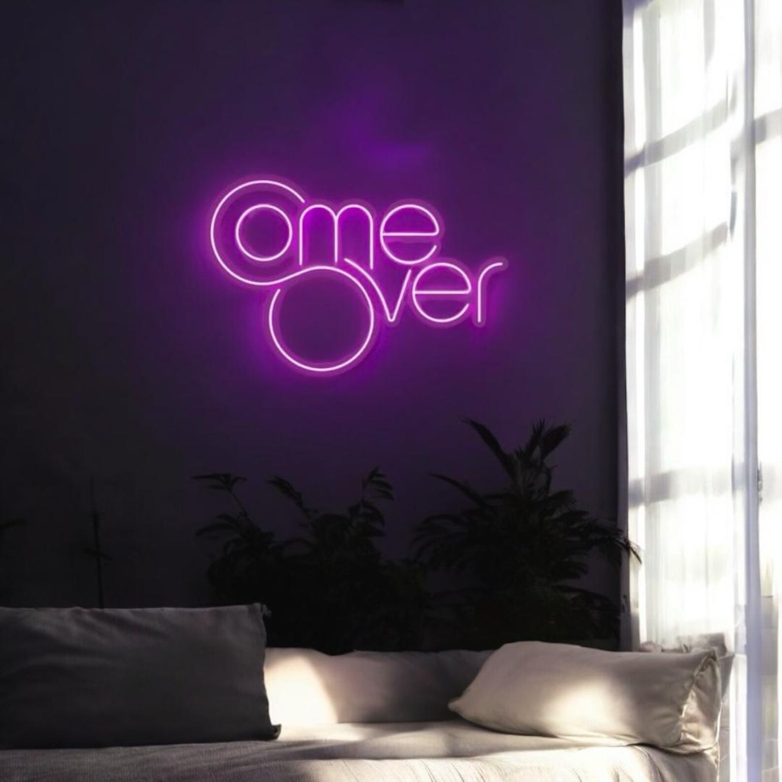 Game Over Neon Sign Perfect for Game Rooms and Home Decor, Custom ...