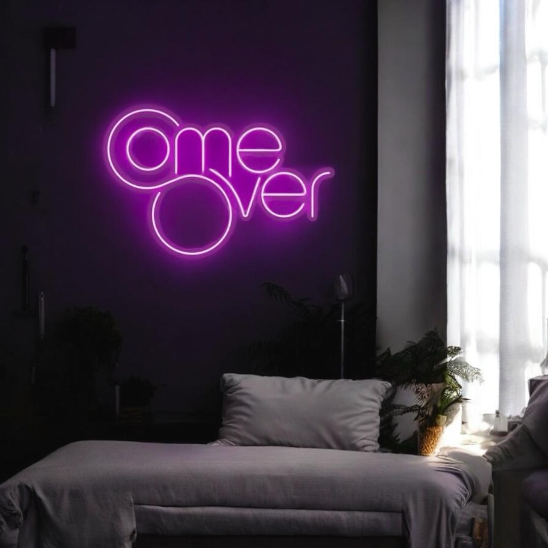 Game Over Neon Sign Perfect for Game Rooms and Home Decor, Custom ...