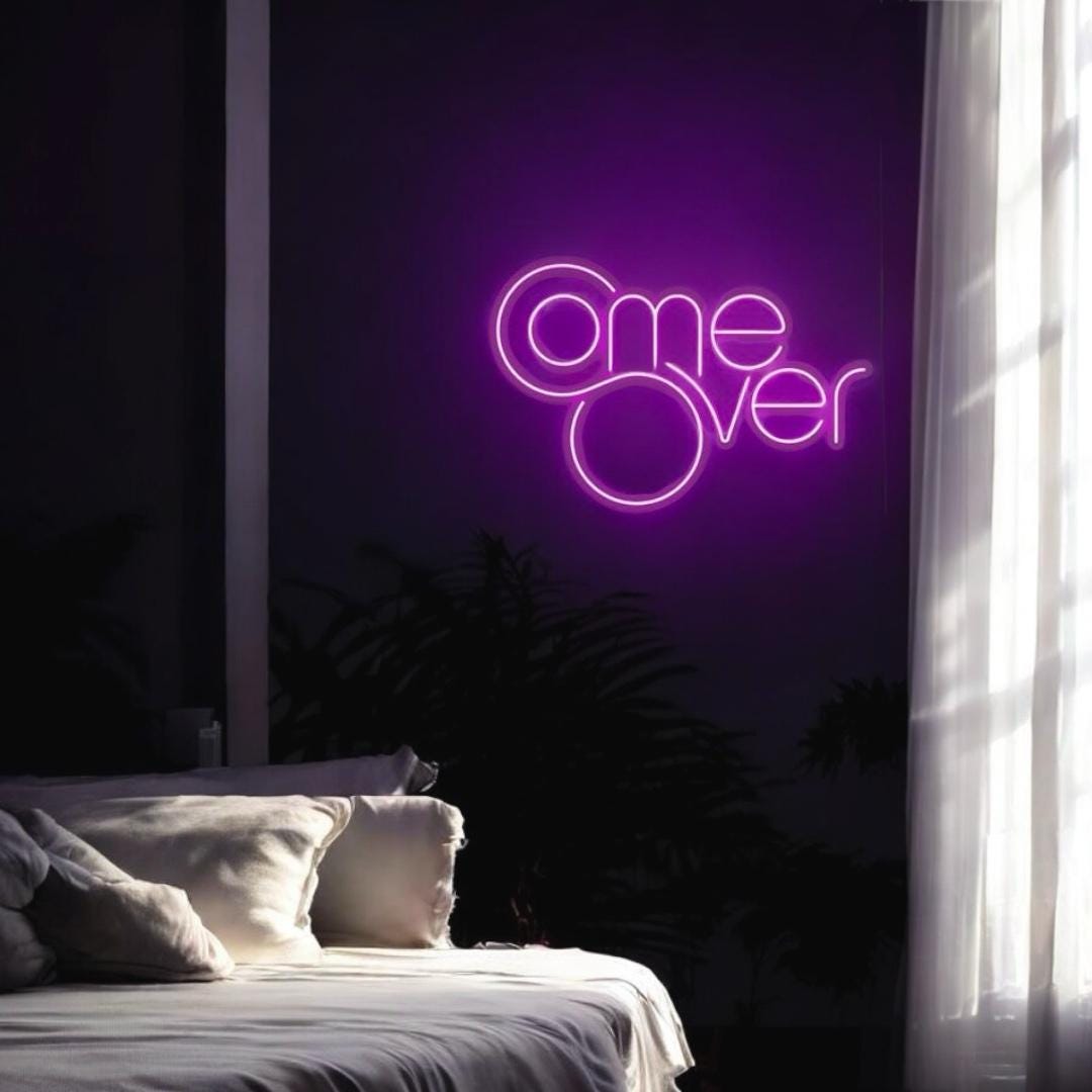 Game Over Neon Sign Perfect for Game Rooms and Home Decor, Custom ...