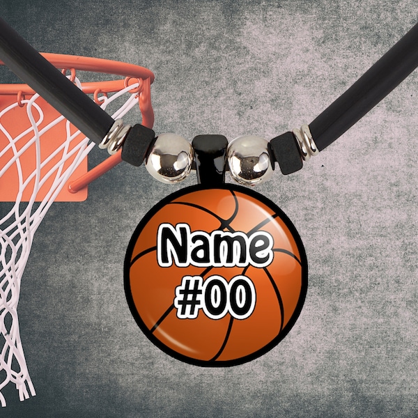 Basketball Necklace - Etsy