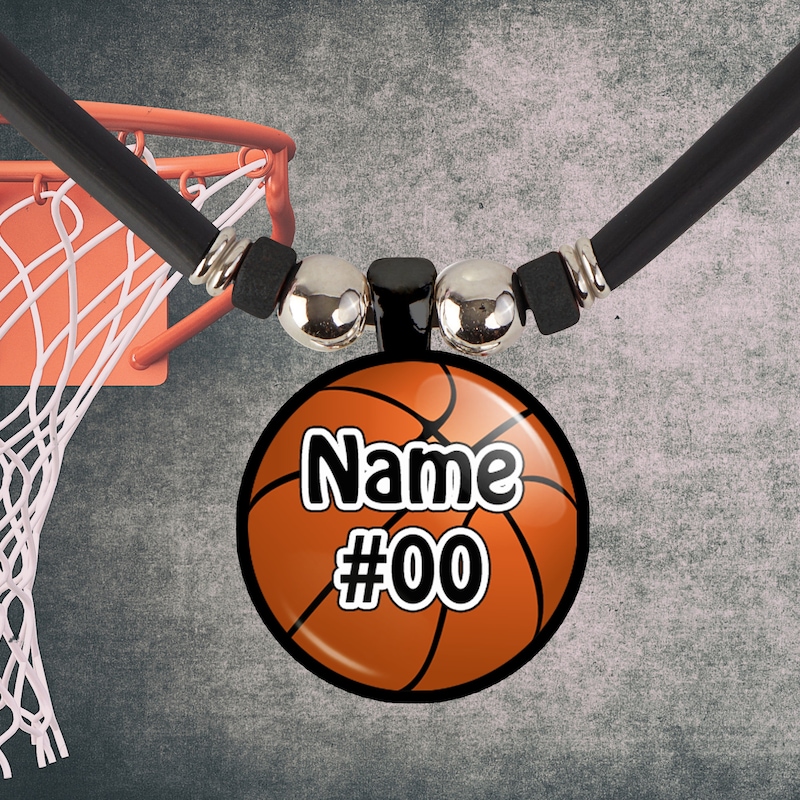Basketball Necklace - Etsy