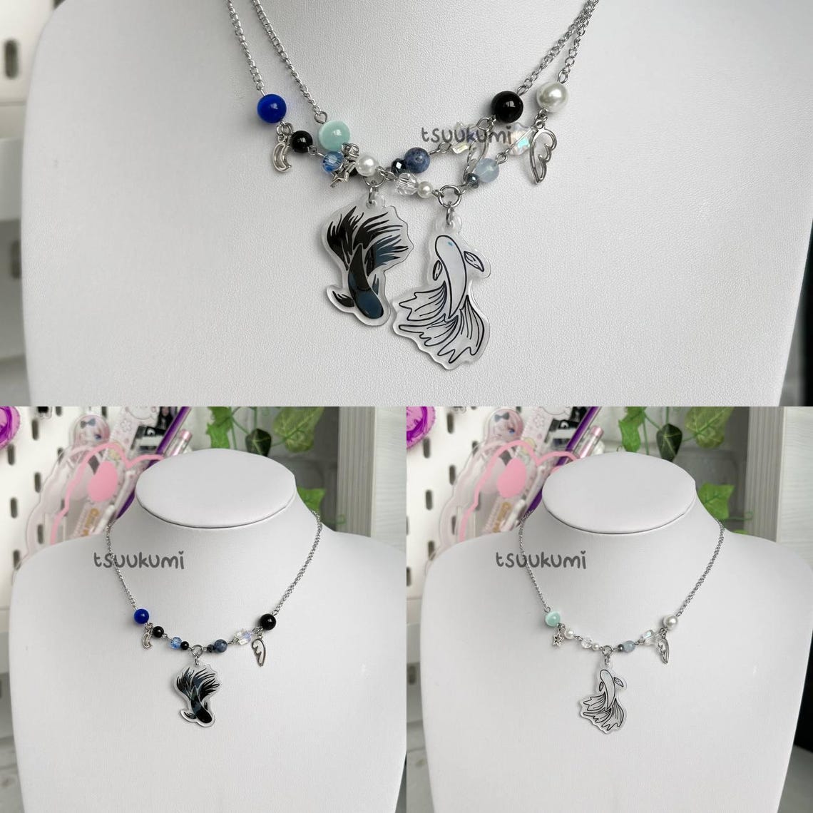 Characters Inspired Necklaces - Etsy