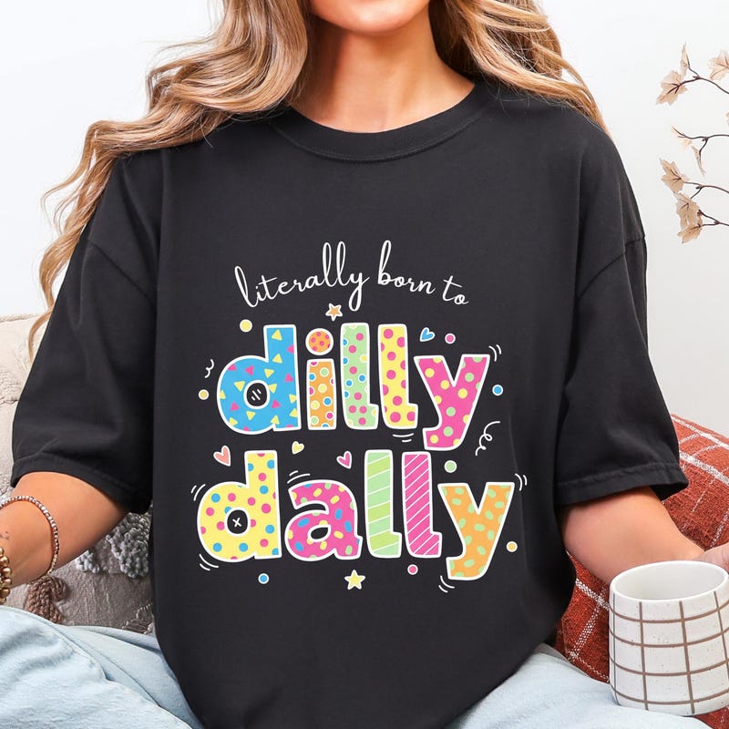 Dilly Dally Clipart - Etsy