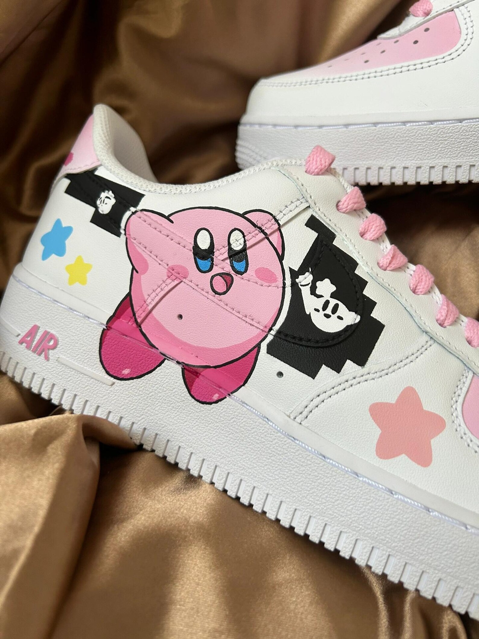 Custom AF1 Sneakers, Custom Air Force 1 Shoes, Handmade, Spray-painted ...