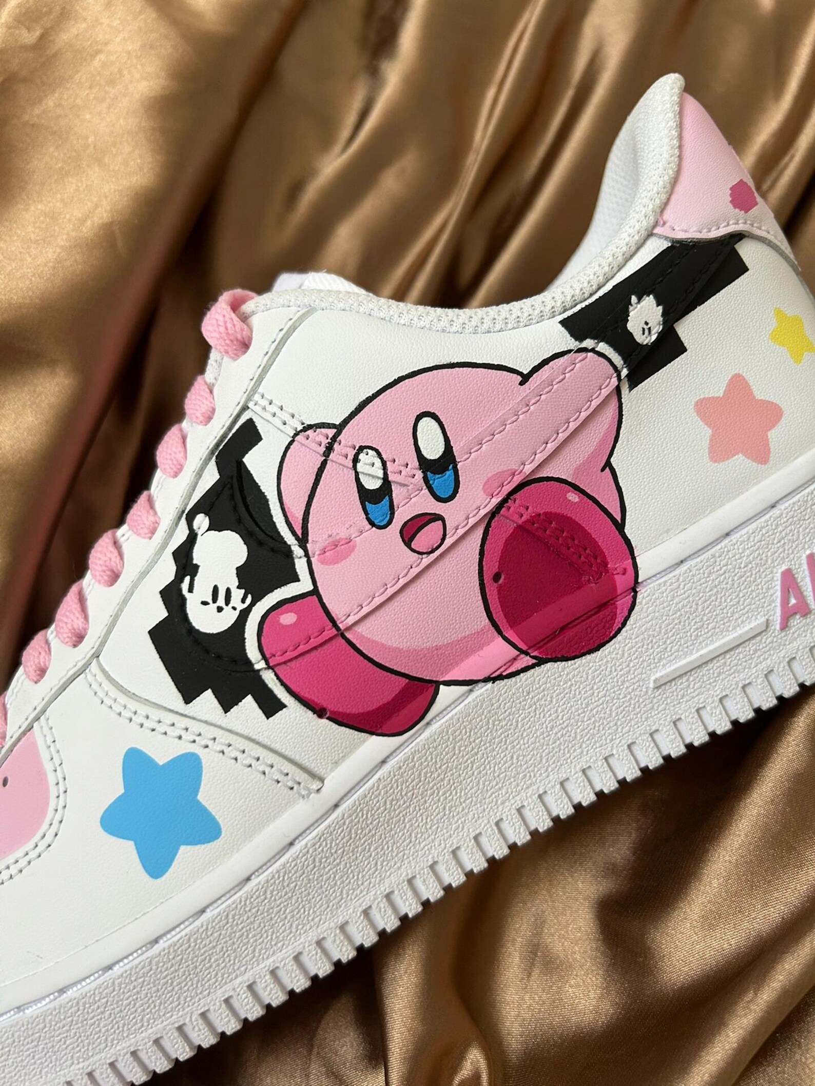 Custom AF1 Sneakers, Custom Air Force 1 Shoes, Handmade, Spray-painted ...