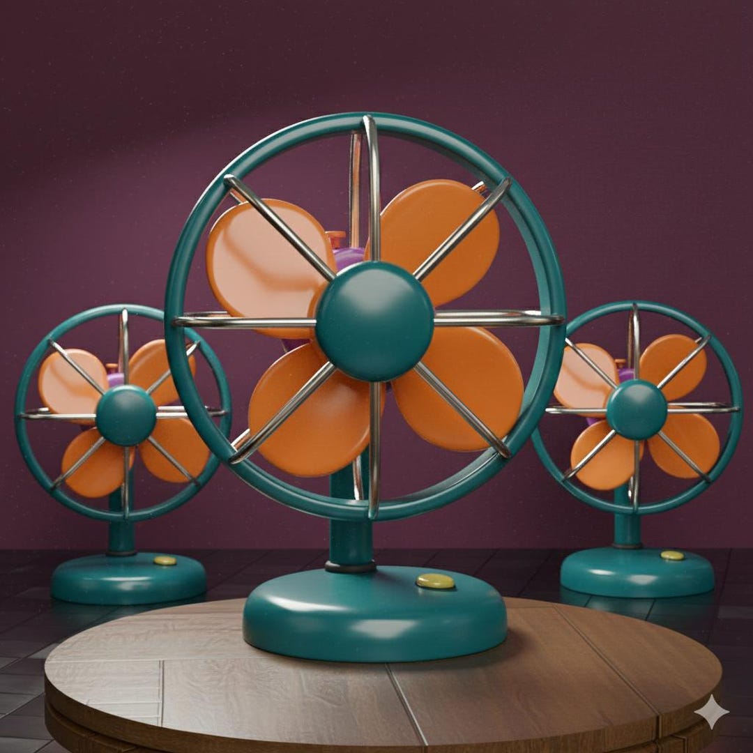 Flexi Fan Toy Articulated Flexi Fan 3D Printed Sensory Toy Fidget Desk ...
