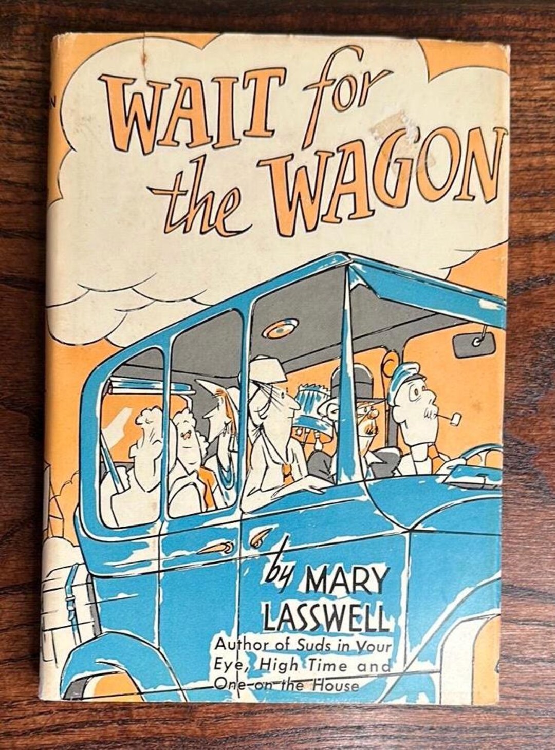 Vintage 1951 Wait for the Wagon Book by Mary Lasswell - Etsy