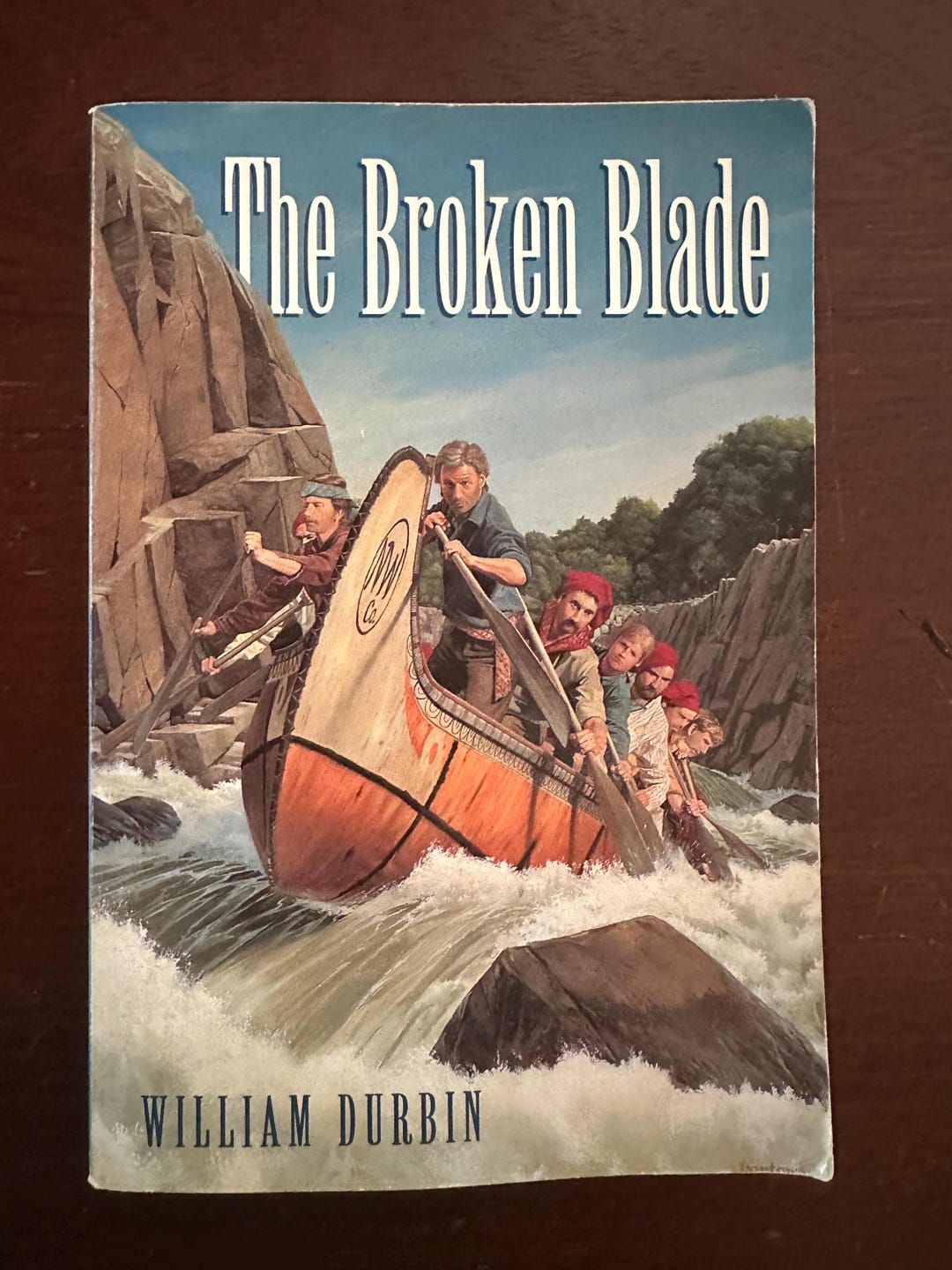 Vintage 1997 SIGNED the Broken Blade Paperback Childrens Book William ...