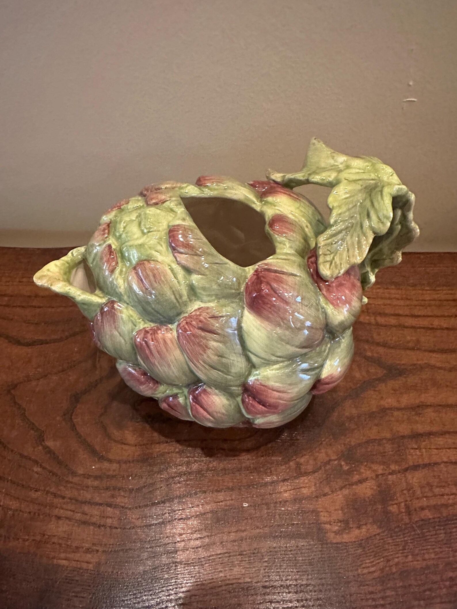 Vintage Kaldun & Bogle Artichoke Pitcher - Etsy