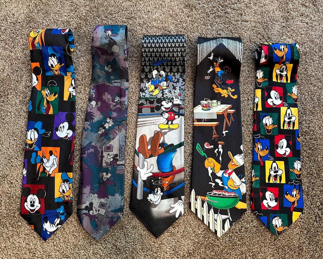 Disney Character Themed Neckties - Etsy