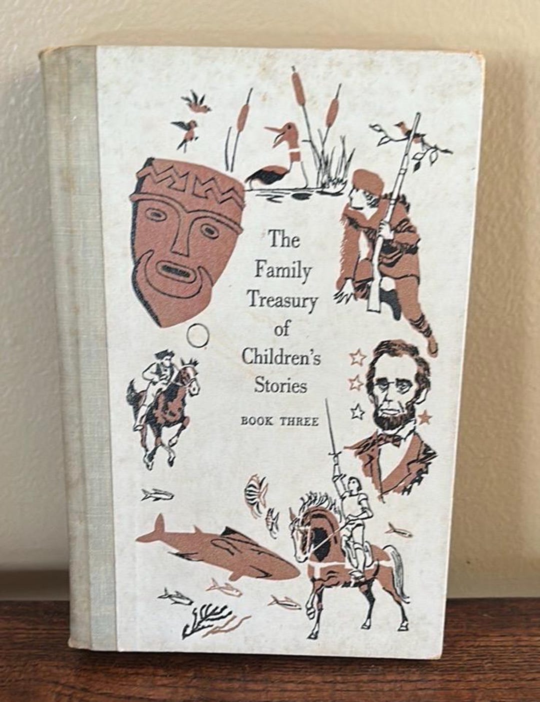 Vintage 1956 the Family Treasury of Children's Stories Book Three - Etsy