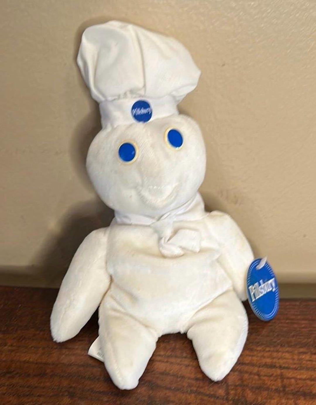 Vintage 1997 Pillsbury Doughboy Plush Toy - Etsy