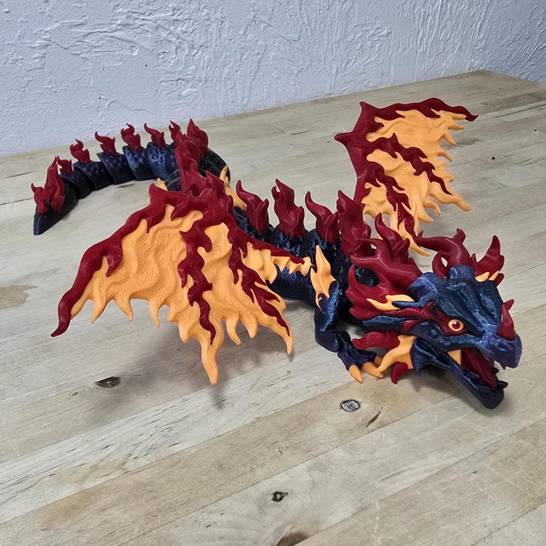 Scorch Wing Tyrant Dragon - Etsy