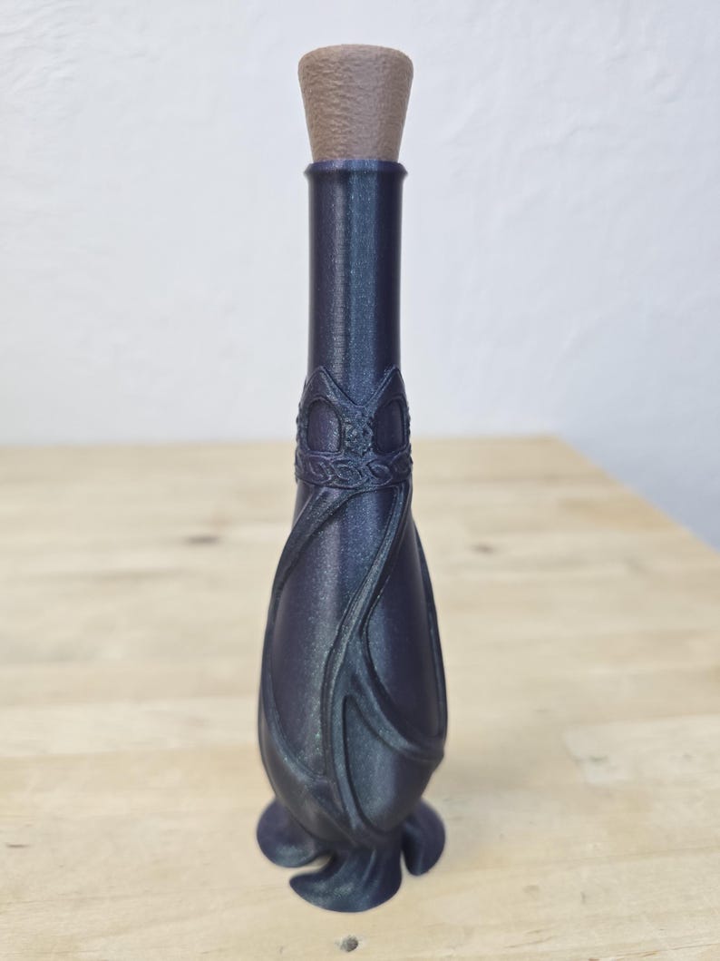 Cosplay Potion Set – 3D Printed Bottles for Life, Mana, Elixir & Poison ...