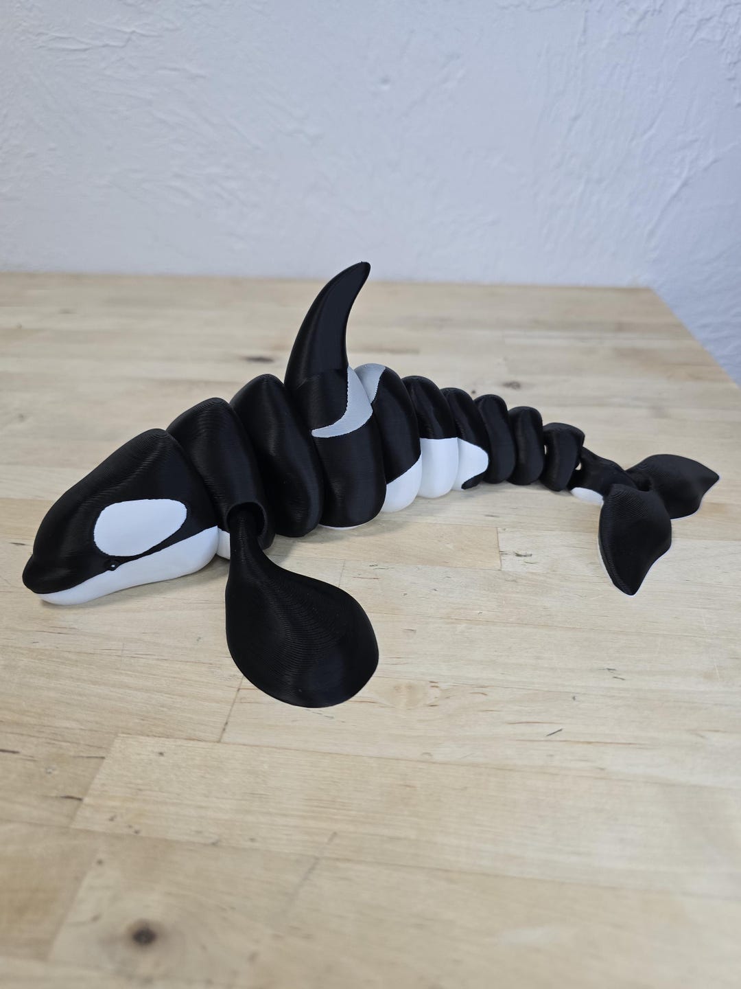 Orca Whale – 3D Printed Articulated Marine Creature | Flexi Toy for ...