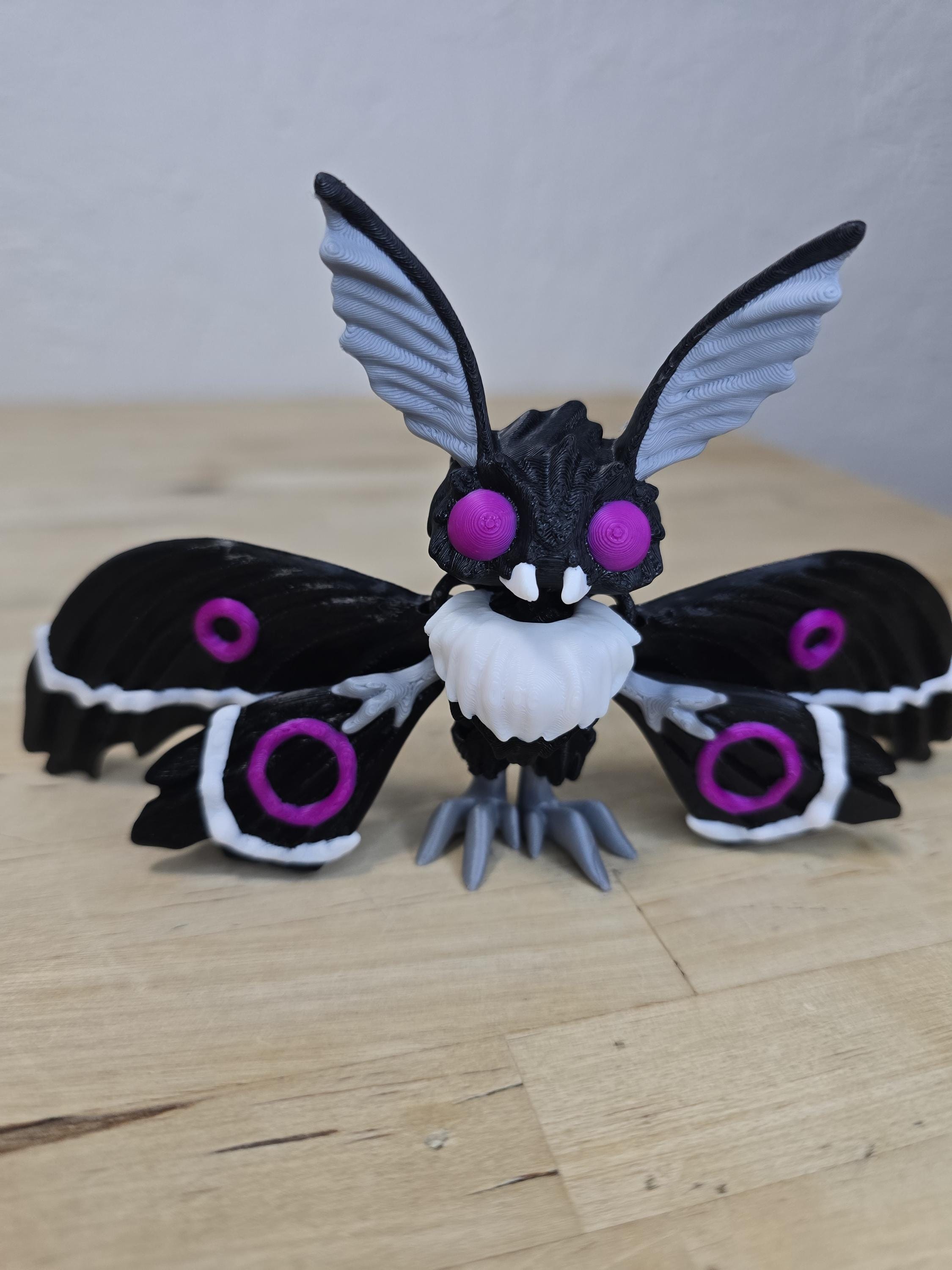 Mothman - Articulated and 3d Printed in PLA - Etsy