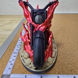 Hell Rider Bike - 3d Printed in PLA - Etsy