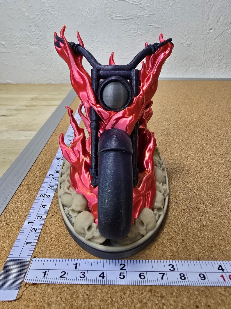 Hell Rider Bike - 3d Printed in PLA - Etsy