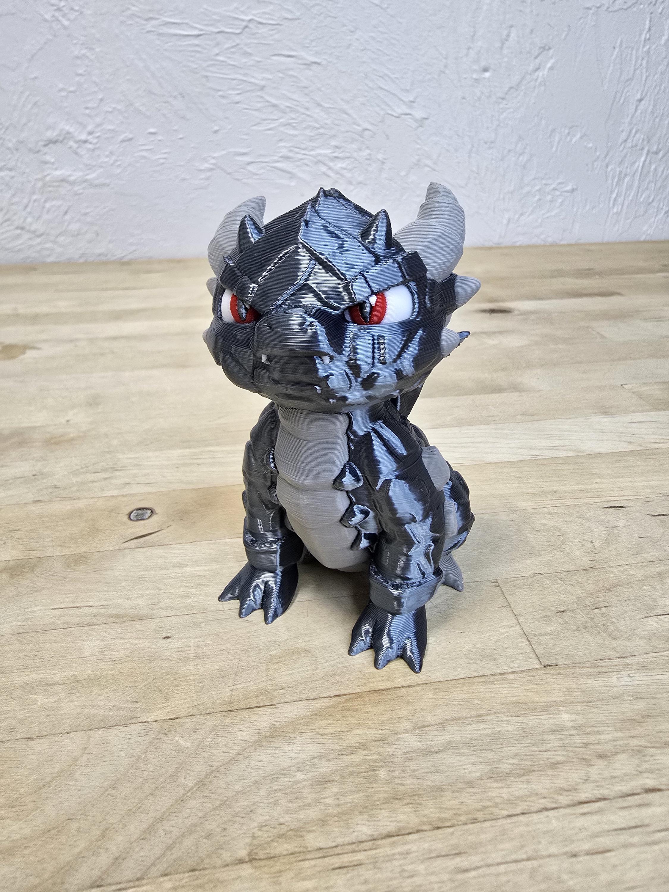 Elemental Dragons Figurines - 3d Printed in PLA - Etsy