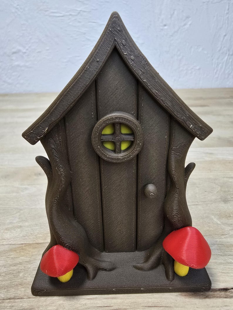 Fairy / Hobbit Door - 3d Printed in Wood PLA - Etsy