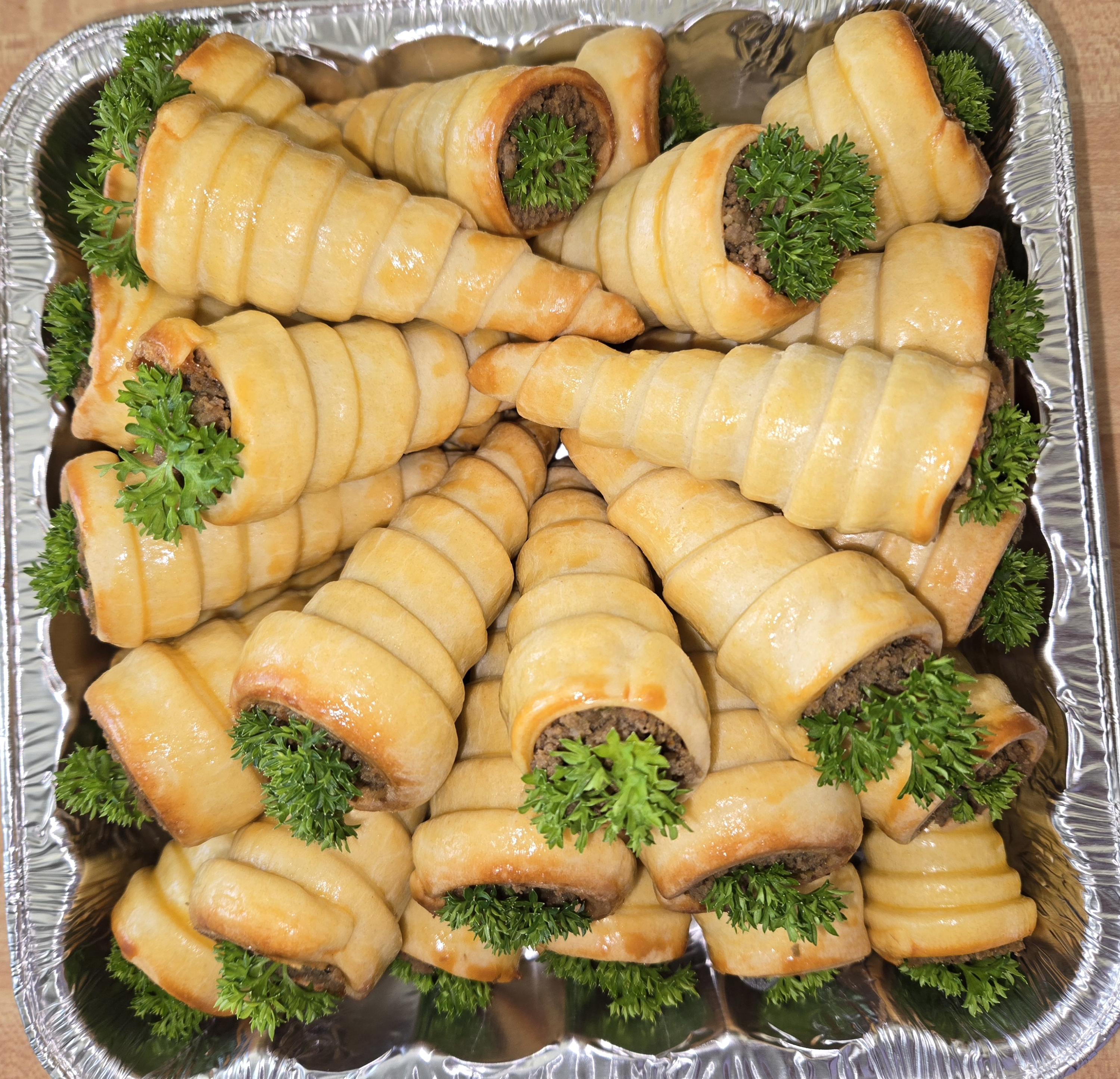 Authentic Haitian Meat Cornets (20 Pack) - Savory Shortcrust Pastry - Etsy