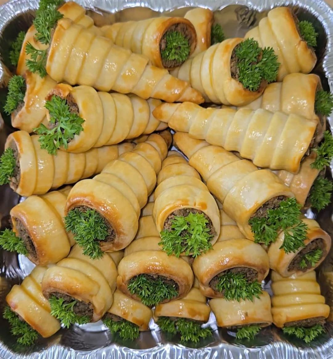 Authentic Haitian Meat Cornets (20 Pack) - Savory Shortcrust Pastry - Etsy