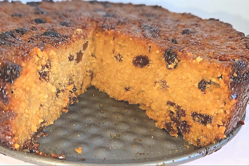 Haitian Pain Patate: Sweet Potato Pudding With Raisins - Etsy