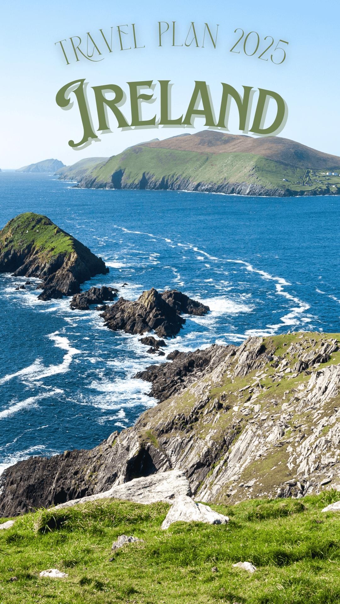 Ireland Travel Plan and Itinerary - Etsy