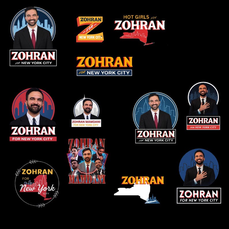 Zohran Mamdani Svg, Zohran Mamdani Svg Png Bundle, Zohran for NYC, Turn ...