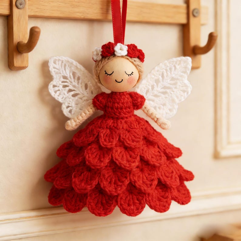 Crochet Angel Pattern,digital Download,video Tutorial Included ...