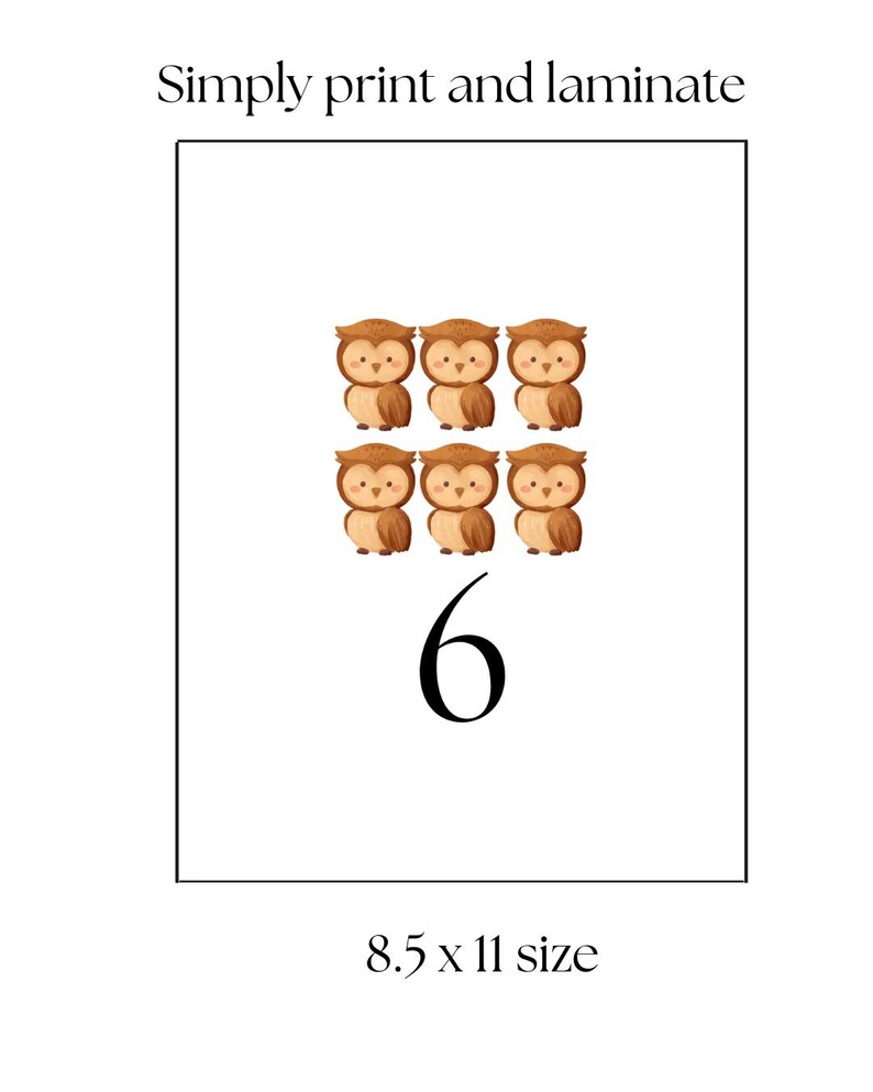 Number Flashcards | Counting Cards | Printable Number Flash Cards ...