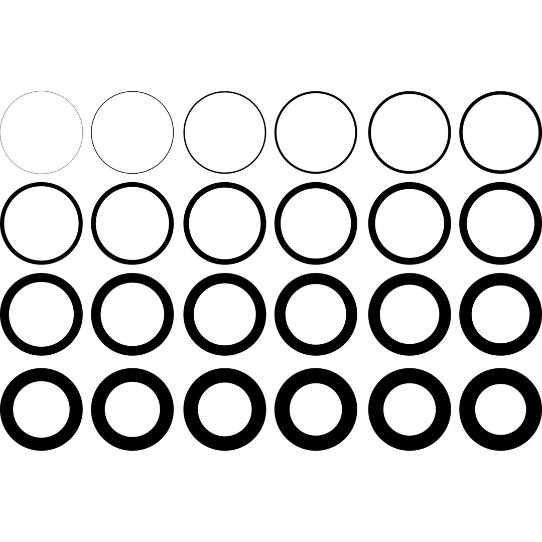 Circle SVG DXF Digital Download - Etsy Australia