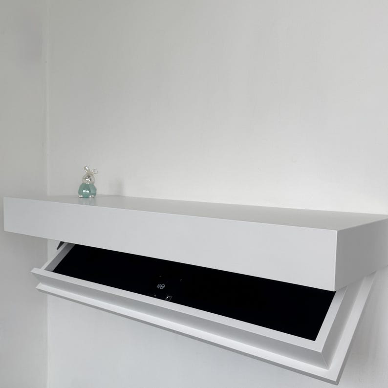 RFID Hidden Shelf Safe | Wall-mounted Secret Storage Box | Keyless Lock ...