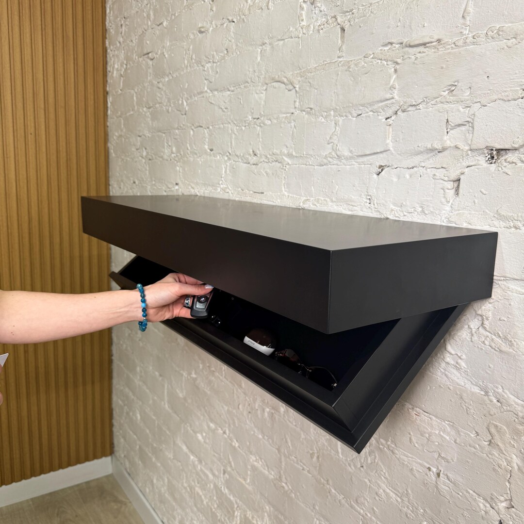 Secret Hidden Safe, Wall Safe, Concealed Shelf Safe, Security Key Safe ...