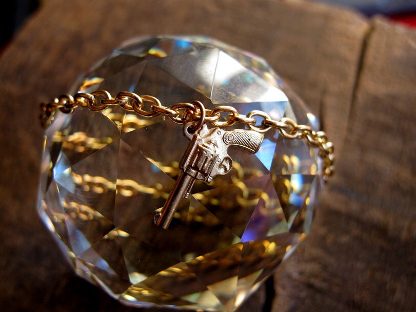 Little Gun Bracelet - Etsy