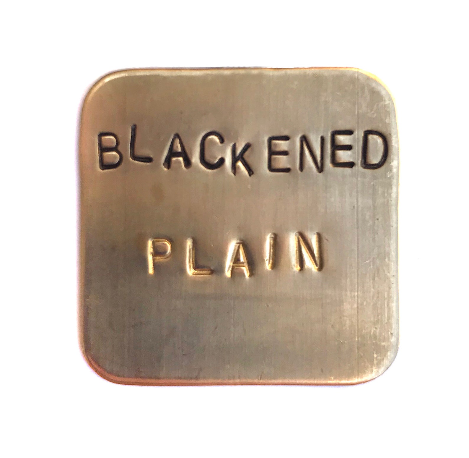 Oh Crap Custom Engraved Brass Charm - Etsy