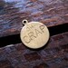 Oh Crap Custom Engraved Brass Charm - Etsy