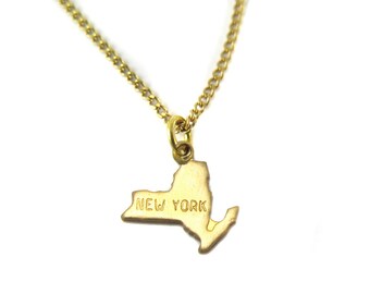 State Charm Necklace You Choose | Etsy