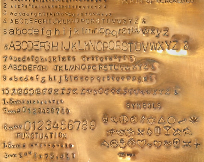 Fonts for Custom Engraving - Etsy